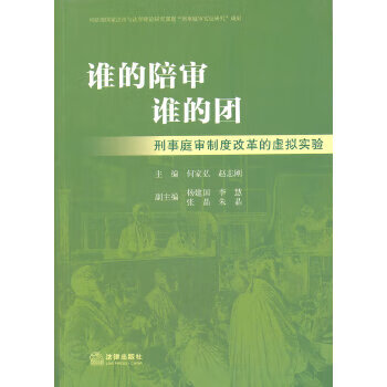 谁的陪审 谁的团 何家弘,赵志刚【书】