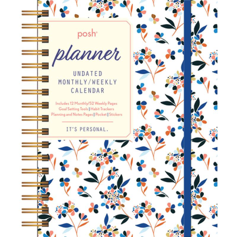 Posh: Perpetual Planner Undated Monthly/Week...