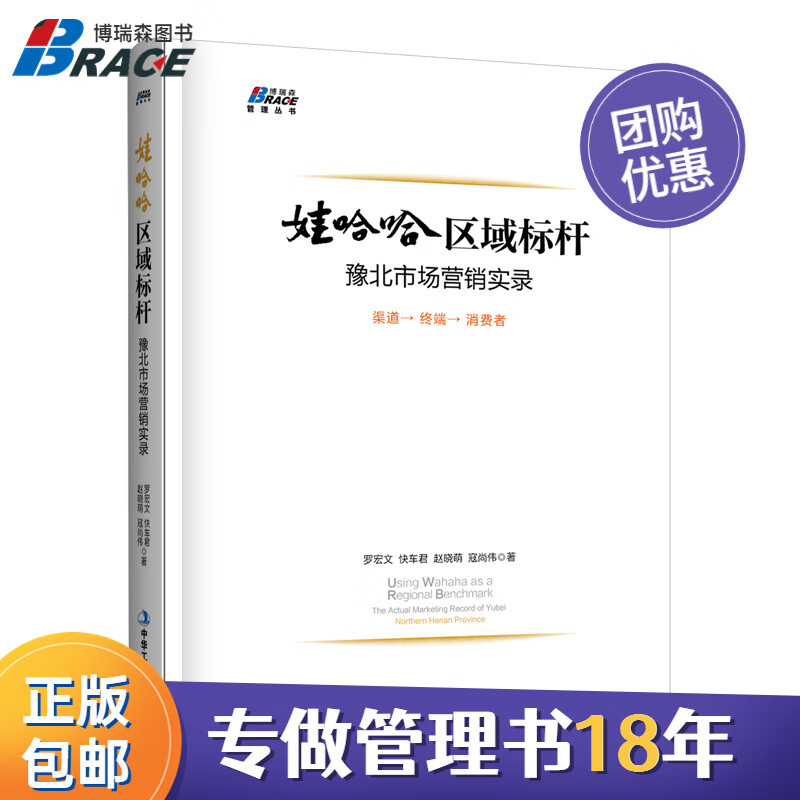 娃哈哈区域标杆 豫北市场营销实录 快消品营行业打开市场销与渠道管理快价值广告营销书籍渠道销售管理领导