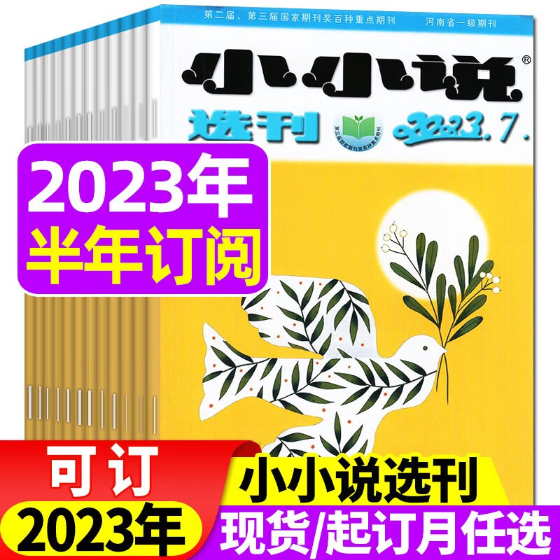 小小说选刊杂志2022年-2023年订阅【另有全年/半年订阅/新期打包/单本/微型小说选刊可选】微型小说大众文学期刊 【半年订阅】2023年7-12月
