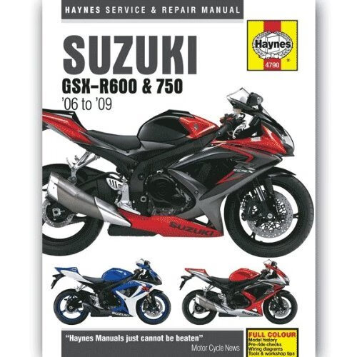 Suzuki GSX-R600 & 750 (06 - 16) Haynes Repair Manual