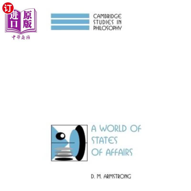 海外直订A World of States of Affairs 国家事务的世界