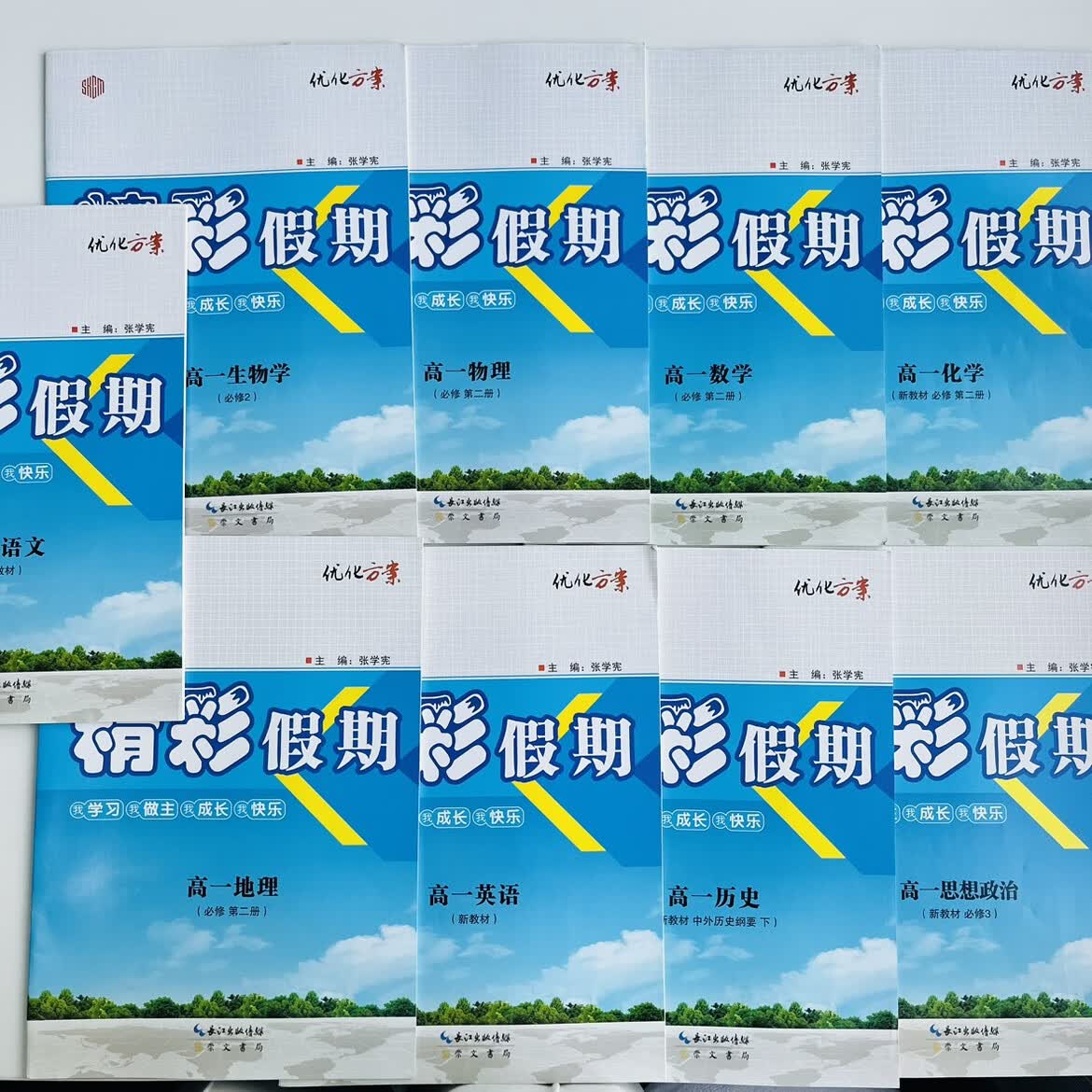 2023精彩假期暑假作业高一语文数学英语物理化学生物历史地理政治 思想政治