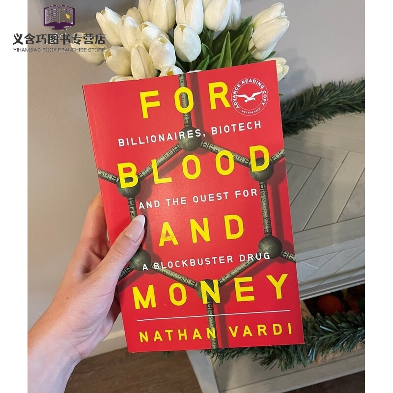 For Blood and Money现货 Nathan Vardi英文书顺丰 纸质书