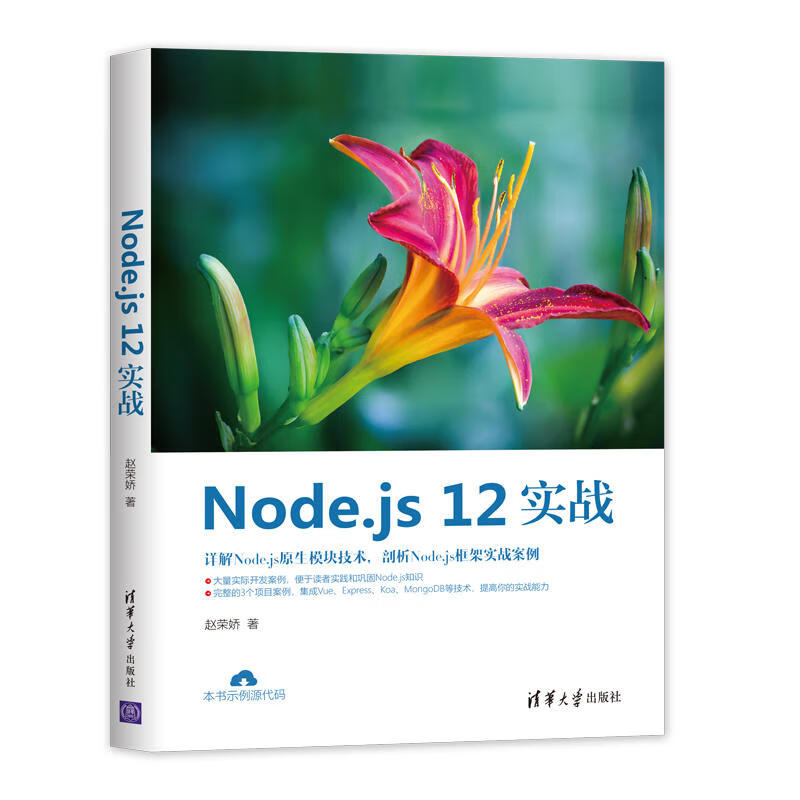 Node.js 12实战 清华大学出版社 赵荣娇 软件 Node.js 12 框架实战