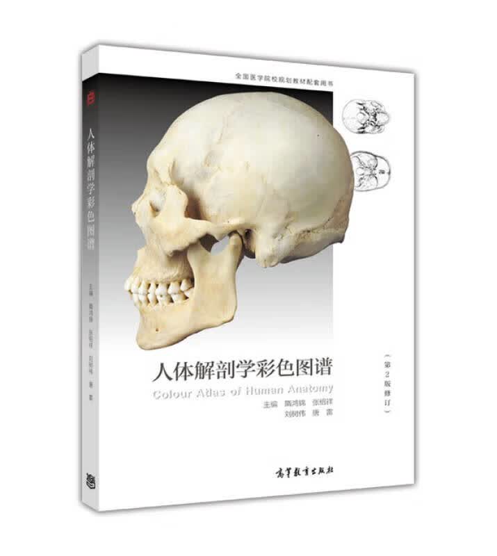 人体解剖学彩色图谱（第2版修订）【特惠】