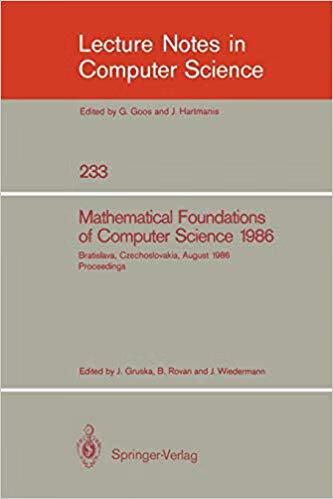Mathematical Foundations of Computer Science 1986