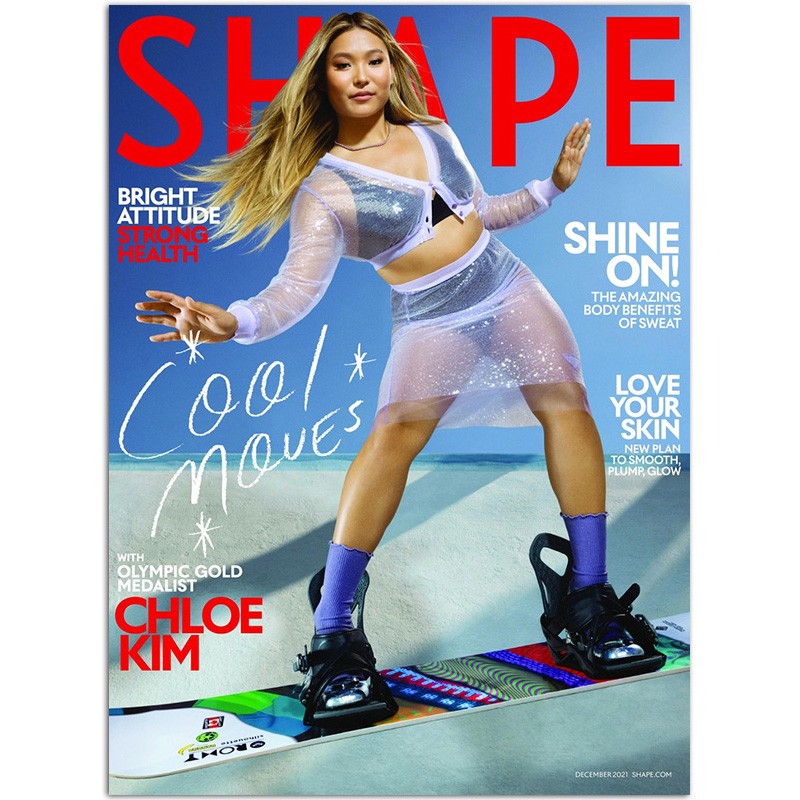 【单期可选】Shape 体型 2021年月刊 美国女士健身运动健美廋身塑体美容杂志 2021年12月刊