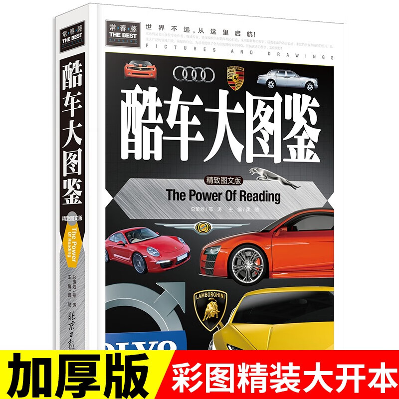 常春藤系列/海底两万里鲁宾孙漂流记金银岛 (精致图文版）精装彩图/三四五六七年级课外畅销书籍 世界文 酷车大百科