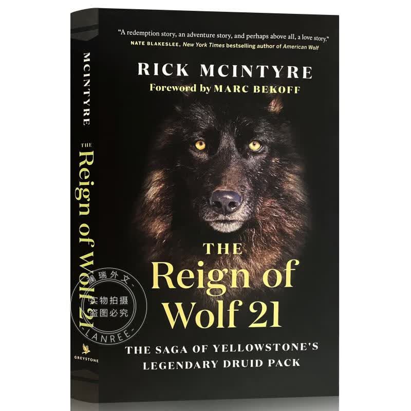 现货 狼21的统治 The Reign of Wolf 21: The Saga of Yellowstone's Legendary Druid Pack