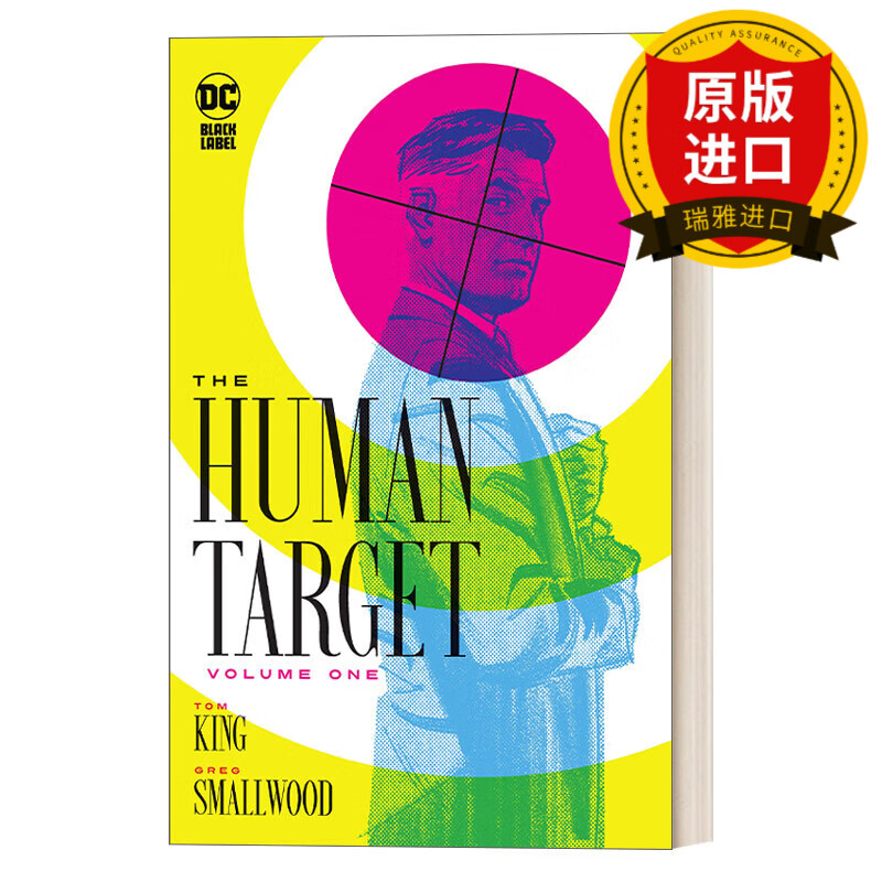 英文原版 The Human Target Volume One 人形标靶1 DC黑标漫画 精装收藏版 Tom King 英文版 进口英语原版书籍