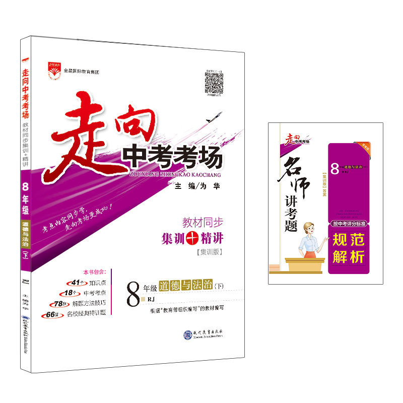 走向中考考场：八年级道德与法治下（RJ版 人教版 2019春）