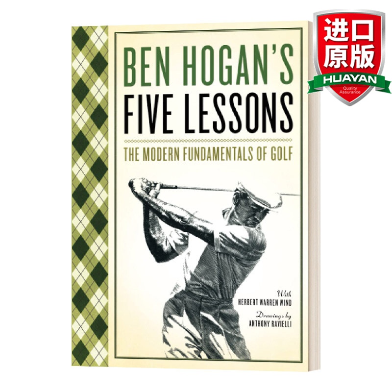 Ben Hogan's Five Lessons 英文原版 本霍根的五课 现代高尔夫基本要素 英文版 进口英语原版书籍