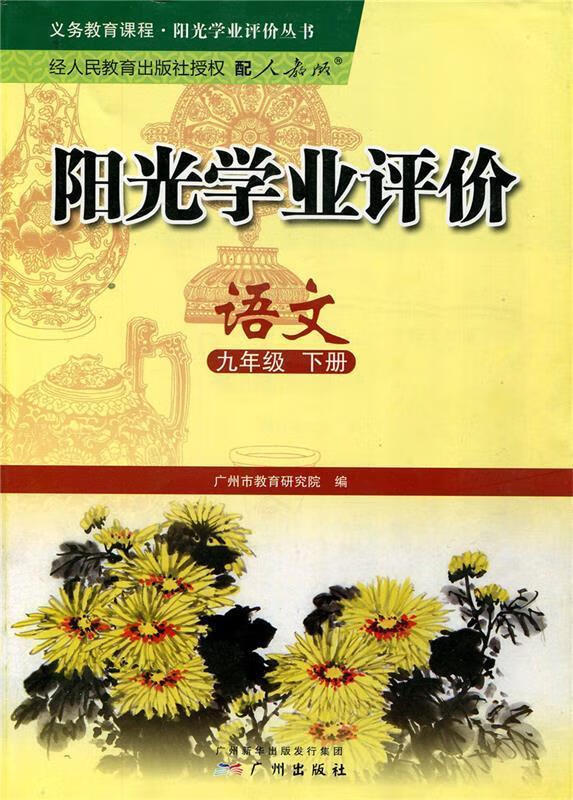 阳光学业评价 语文九年级下册