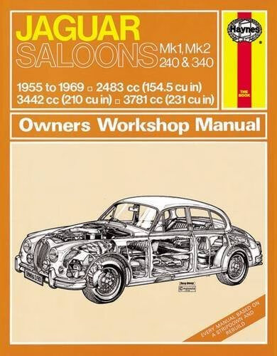 Jaguar MkI & II, 240 & 340 (55 - 69) Haynes Repair Manual