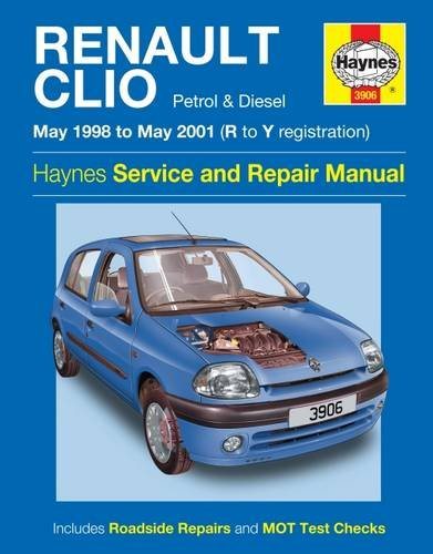 Renault Clio Petrol & Diesel (May 98 - May 01) Haynes Repair Manual