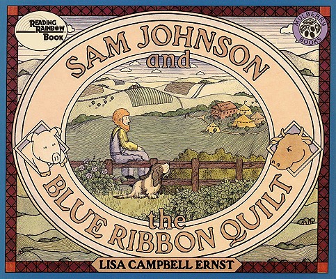 萨姆·约翰逊 Sam Johnson and the Blue Ribbon Quilt 英文进口原版 [平装] [4岁及以上]