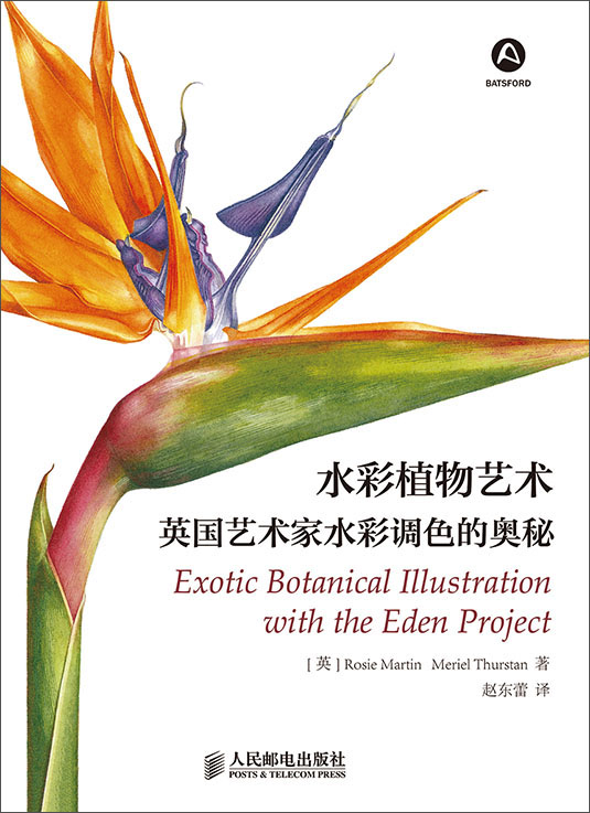 水彩植物艺术：英国艺术家水彩调色的奥秘（绘客出品）