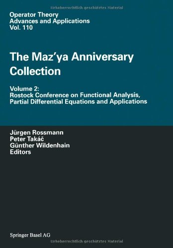 The Maz'ya Anniversary Collection: