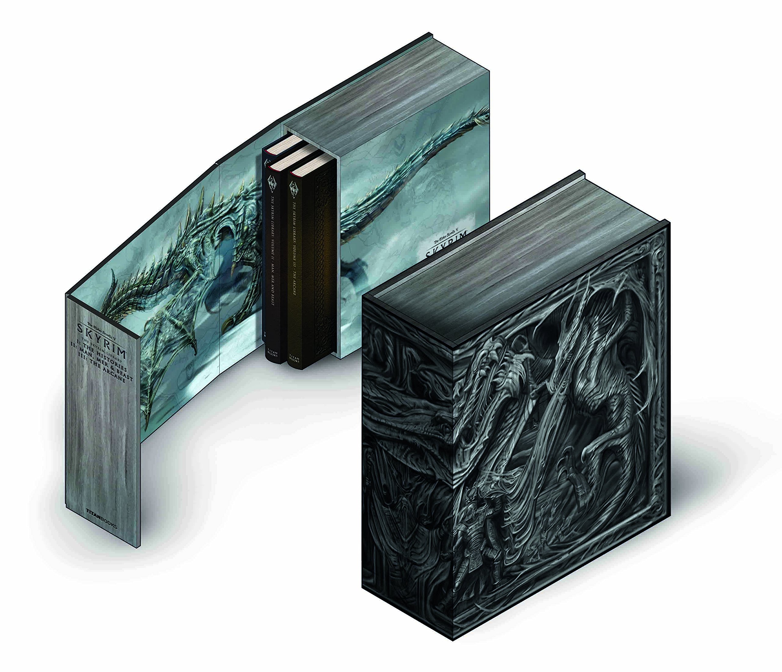 The Skyrim Library - Volumes I, II & III英文原版上古卷轴套装
