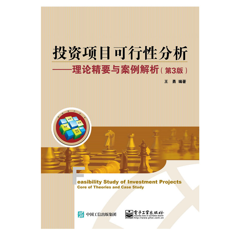 投资项目可行性分析 理论精要与案例解析 第三版 大中型项目投资 前期策划管理 投资