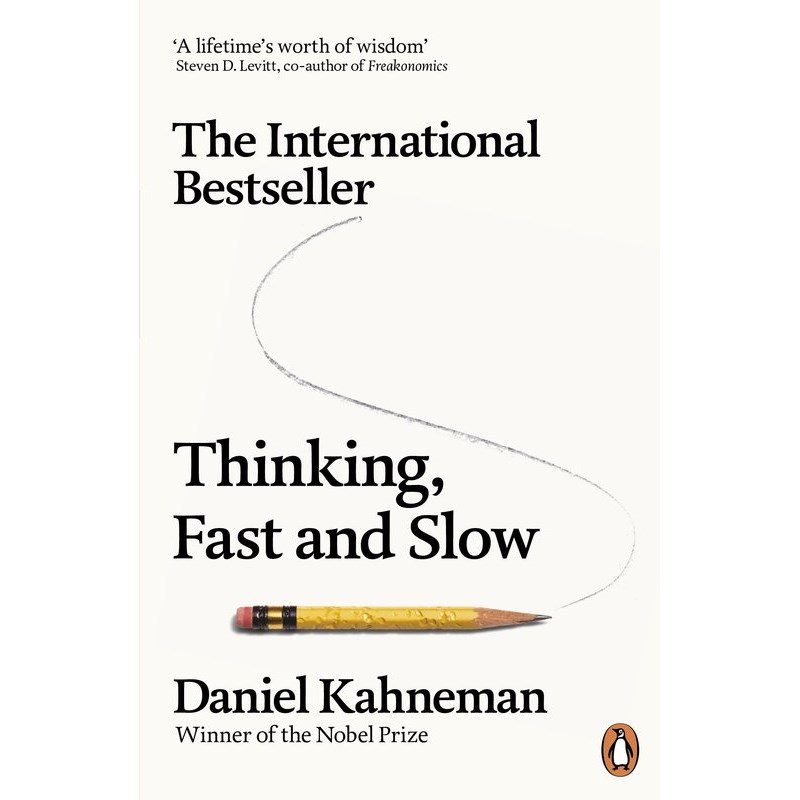英文原版 Thinking, Fast and Slow 思考 快与慢 诺贝尔奖
