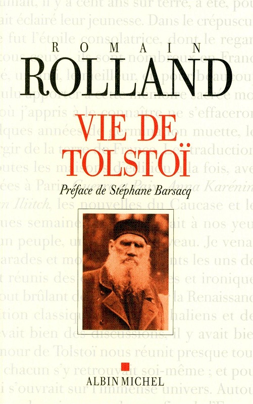 【法国法文版】罗曼·罗兰：托尔斯泰传 法文原版 Vie de Tolstoi 传记