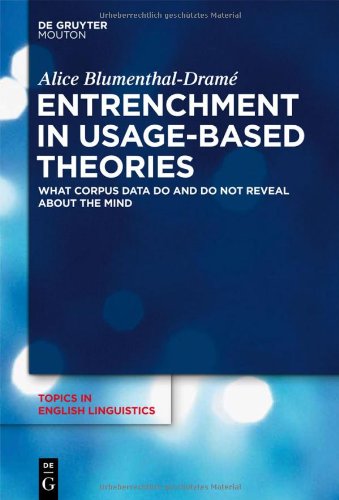 Entrenchment in Usage-Based Theories: