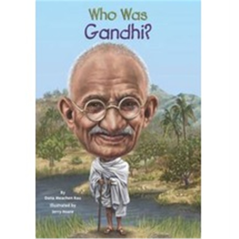 英文原版 名人传记系列 WHO WAS GANDHI?