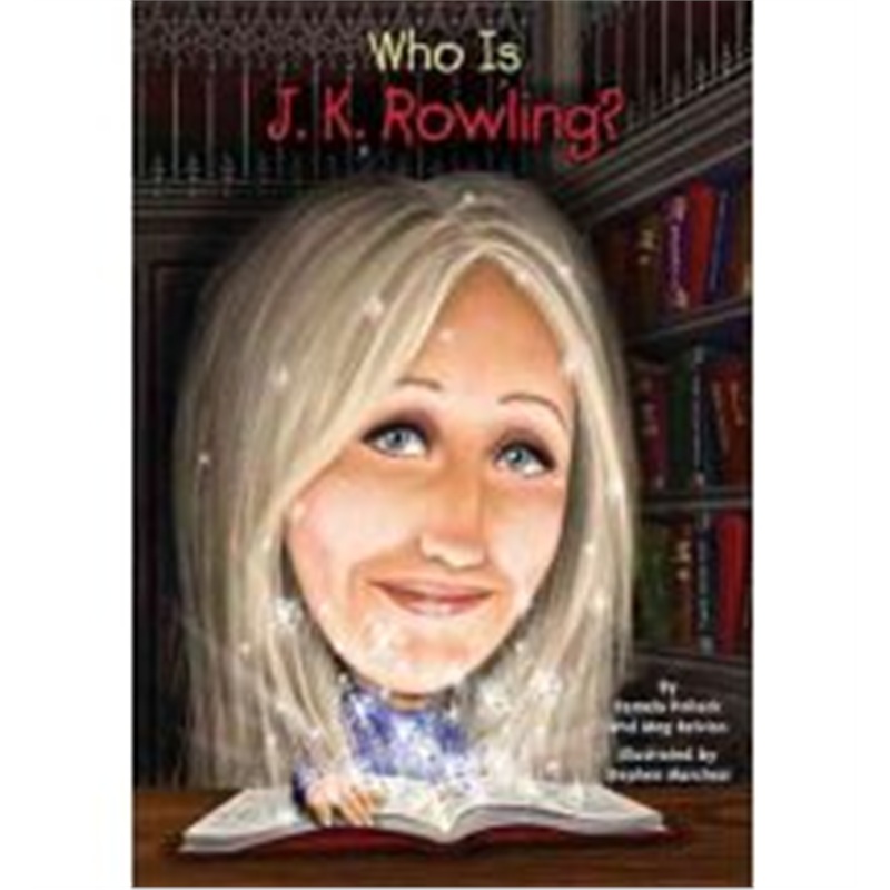英文原版 名人传记系列 Who Is J.K. Rowling?
