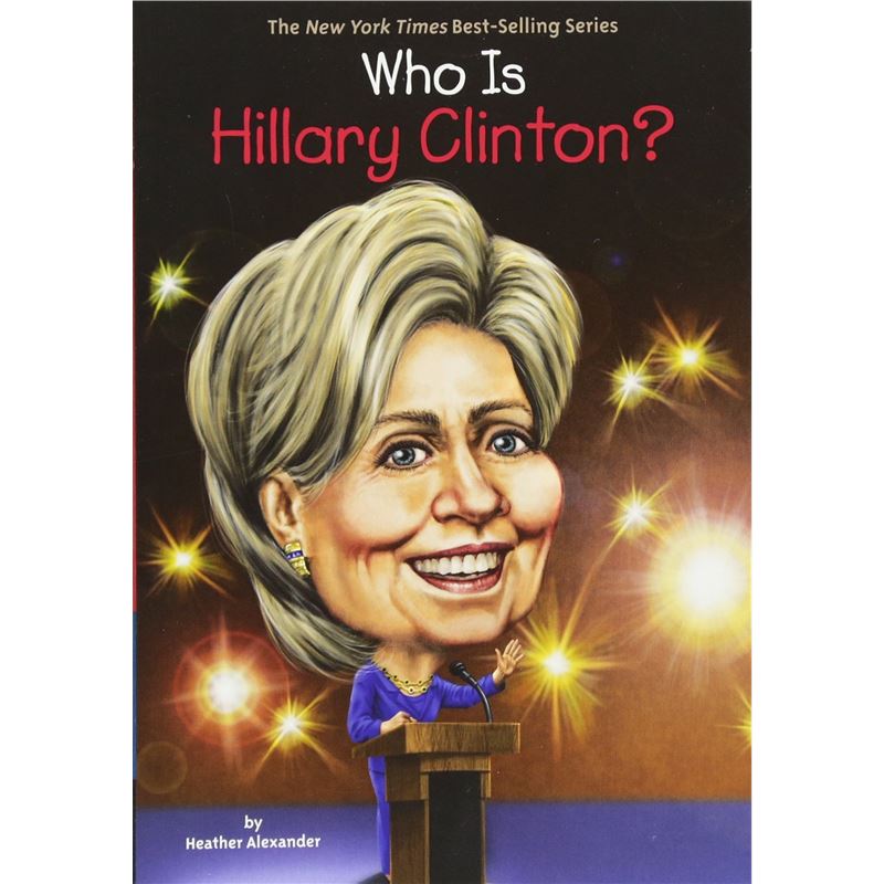 英文原版 名人传记系列 Who Is Hillary Clinton?