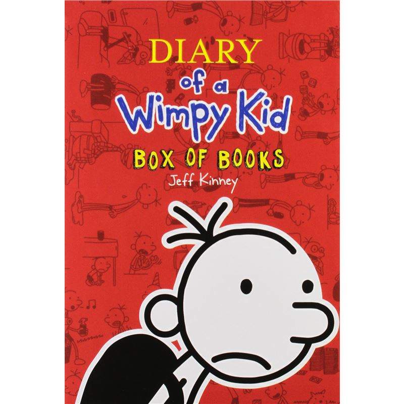 小屁孩日记 英文原版 Diary of a Wimpy Kid Box of Book