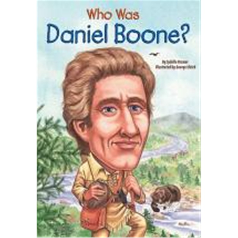 英文原版 名人传记系列 Who Was Daniel Boone?