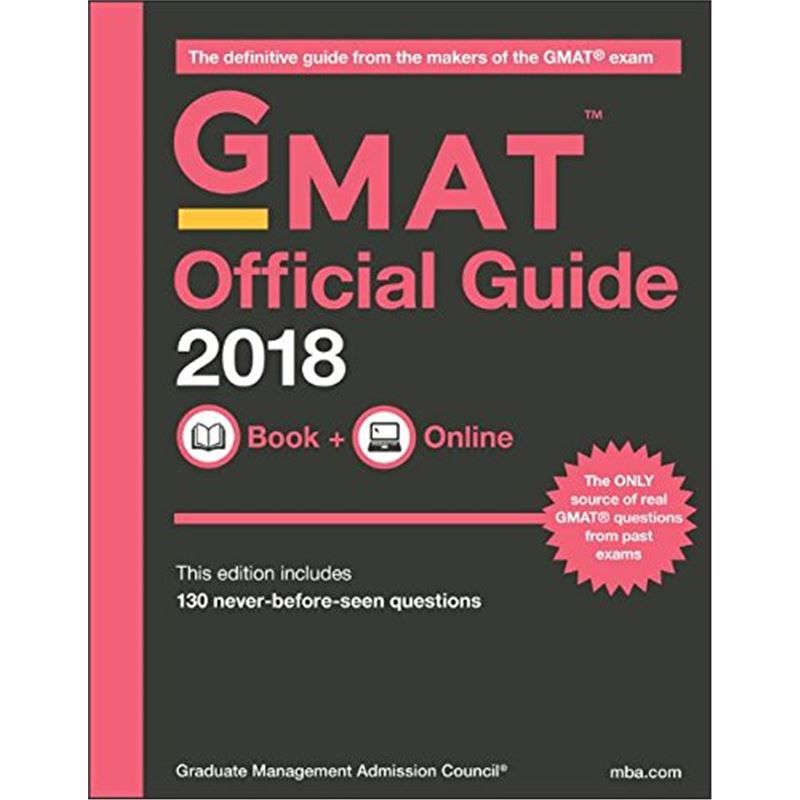 Gmat Official Guide 2018 英文原版 GMAT官方指南2018版(综合) 书籍