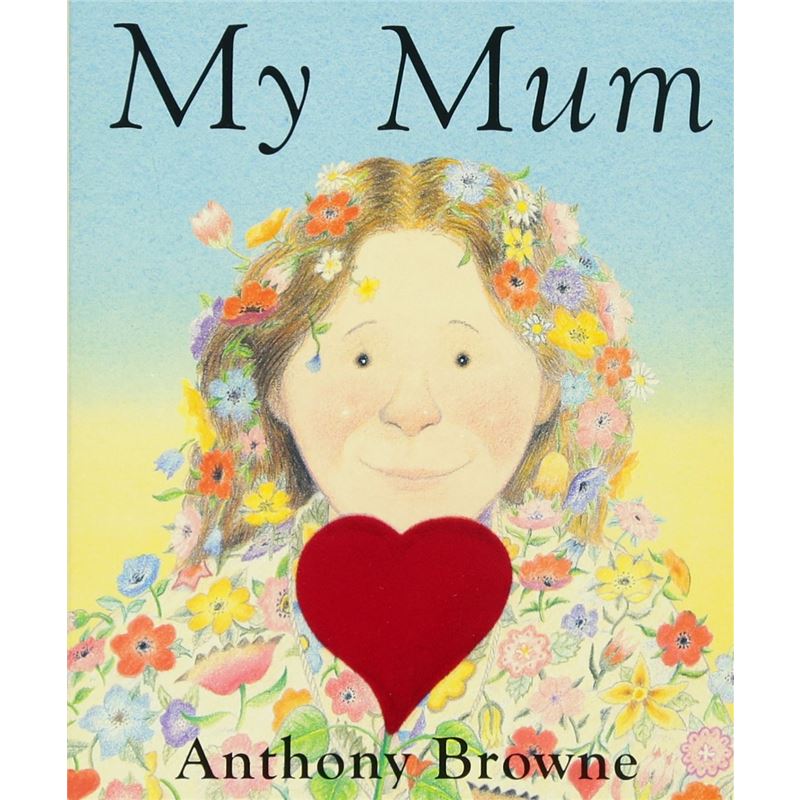 英文原版 My Mum 我妈妈 绘本纸板书 0-3岁 英语启蒙 亲子阅读 Anthony Browne 廖彩杏推荐书单 进口家庭关系情商管理