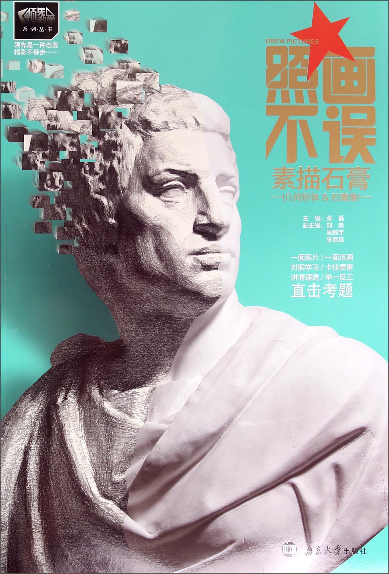 领先教学系列丛书·照画不误：素描石膏