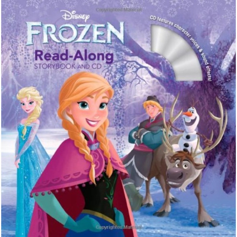 Frozen 冰雪奇缘 (Disney Read Along) 迪士尼 附CD 有声读物