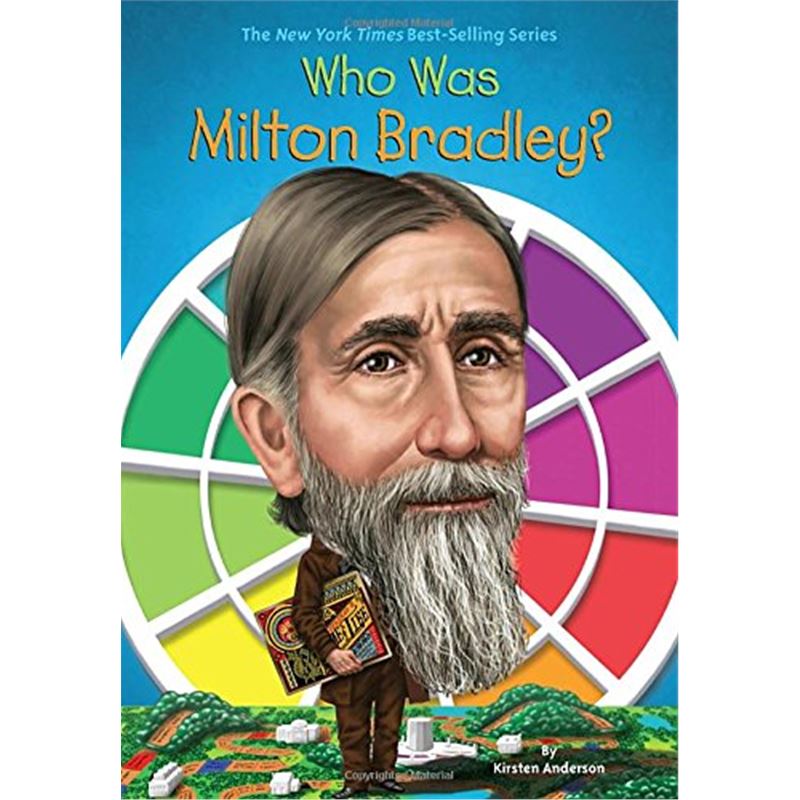 英文原版 名人传记系列 米尔顿·布拉德利是谁？ Who Was Milton Bradley? 中小学生读物 Who Was/Is 系列