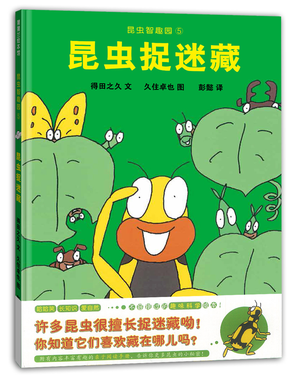 昆虫智趣园5·昆虫捉迷藏 蒲蒲兰绘本