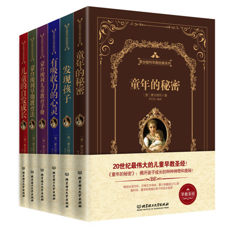蒙台梭利早教经典系列（套装共6册）