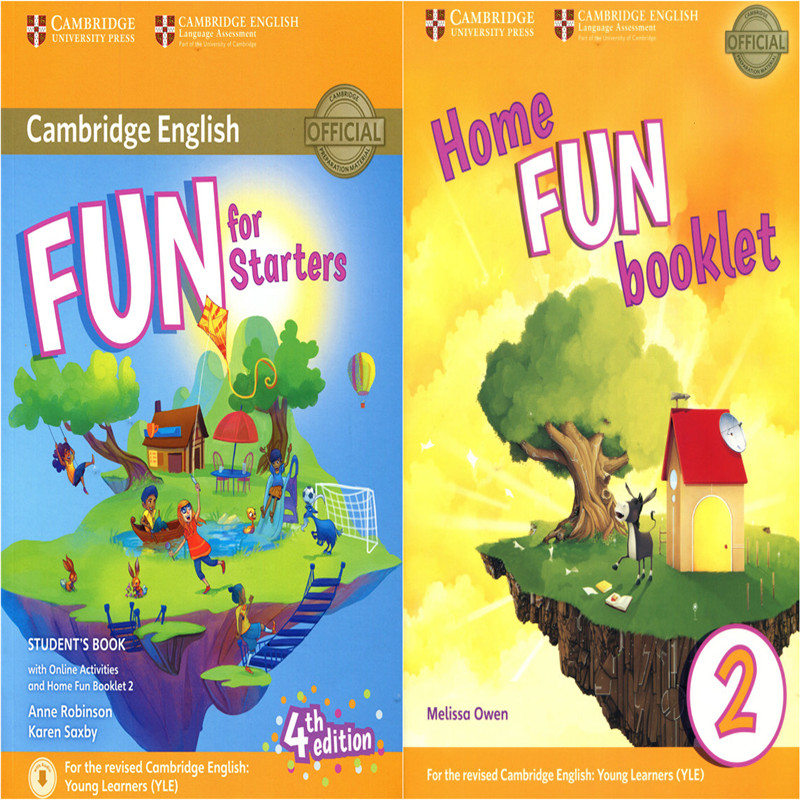 Fun for Starters Student's Book 带在线活动和家庭乐趣小册子