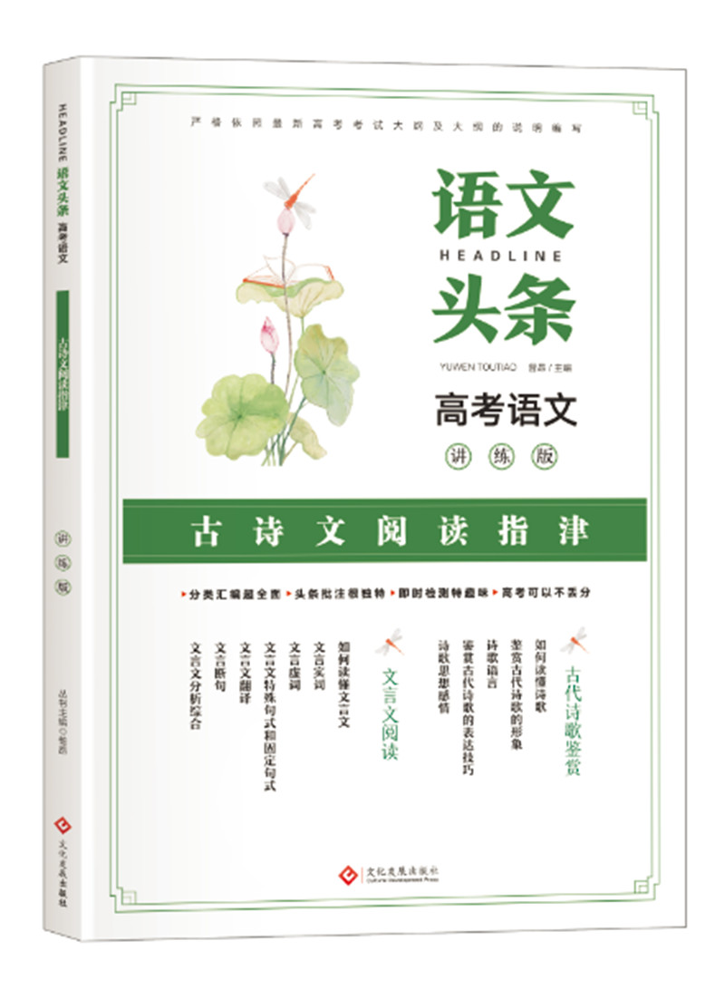 语文头条 高考语文讲练版 古诗文阅读指津
