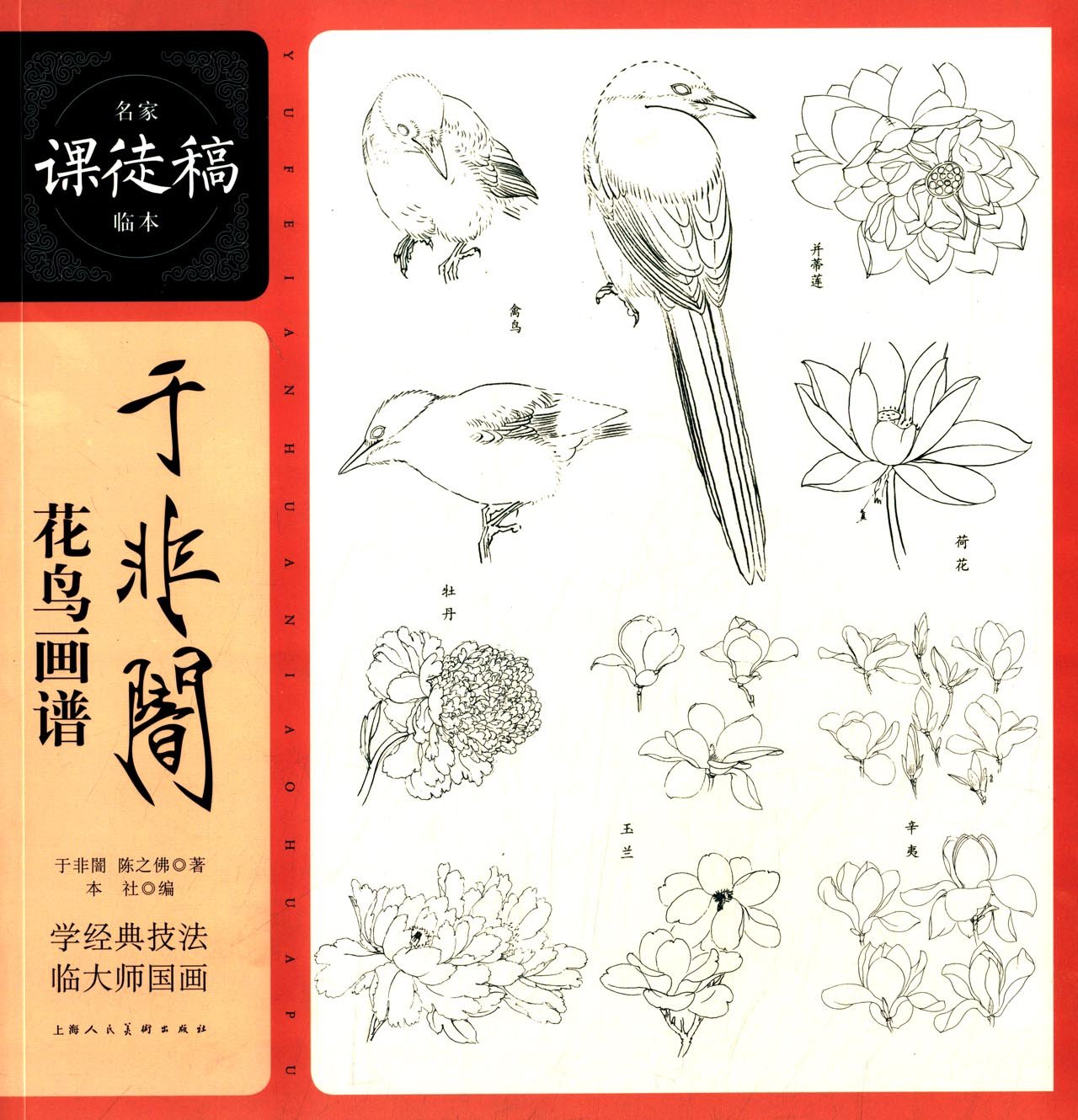 名家课徒稿临本：于非闇花鸟画谱