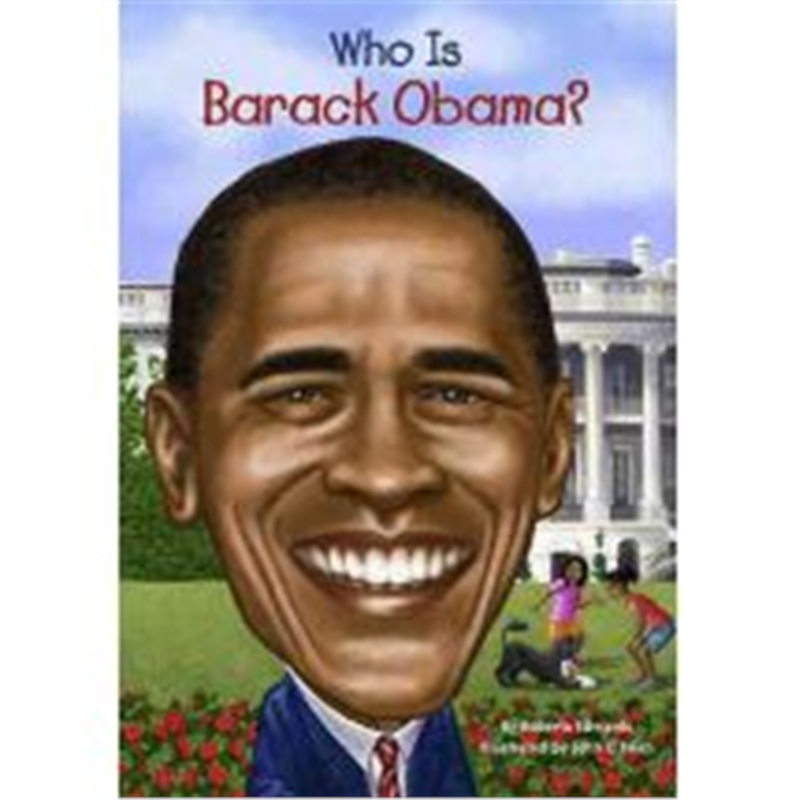 英文原版 名人传记系列 Who Is Barack Obama?