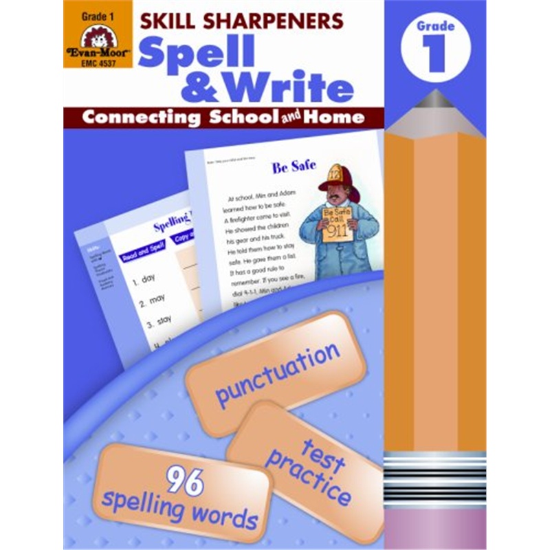 技能铅笔刀系列 Skill Sharpeners Spell & Write, Grade 1