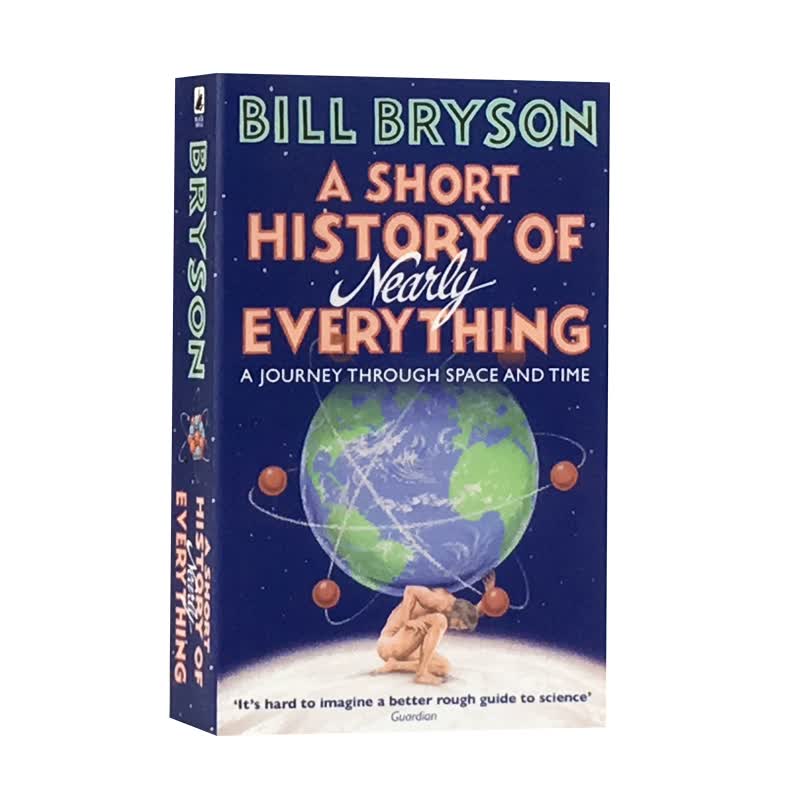 万物简史 英文原版 A Short History of Nearly Everything 比尔布莱森 人类未来 简史类科普读物 Bill Bryso