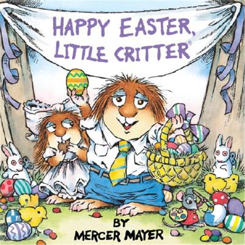 英文原版绘本 小毛人 小怪物 Happy Easter, Little Critter (Little Critter) (Look-Look)