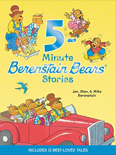 Berenstain Bears: 5-Minute Berenstain Bears Stories 进口故事书