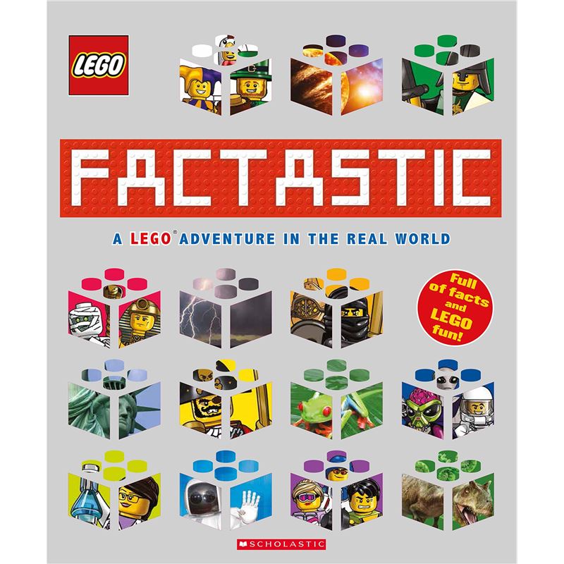 英文原版 乐高 Factastic: A Lego Adventure in the Real Wo