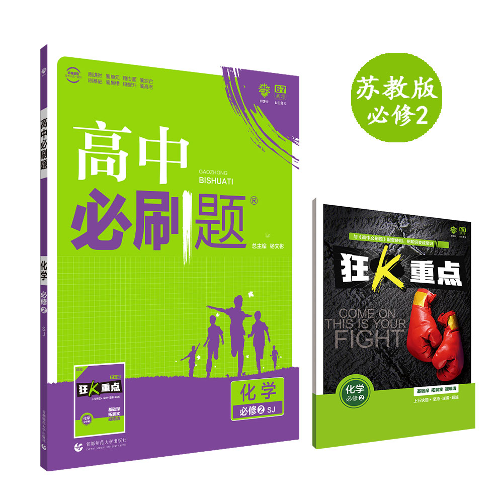 理想树 2018新版 高中必刷题 化学必修2 苏教版 适用于苏教版教材体系 配狂K重点